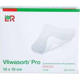B2B Medical Vliwasorb Pro superabsorb.Komp.steril 10x10 cm 10 St