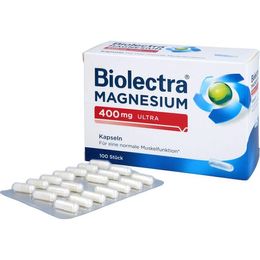 HERMES Arzneimittel Biolectra Magnesium 400 mg ultra Kapseln 100 St