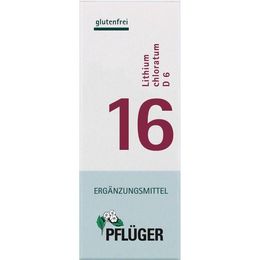 Pfl&uuml;ger&reg; Biochemie Pfl&uuml;ger 16 Lithium chloratum D 6 Tabl. 400 St
