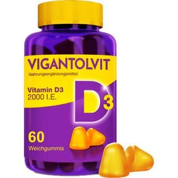 Wick VIGANTOLVIT 2000 I.E. Vitamin D WEICHGUMMIS 60 St