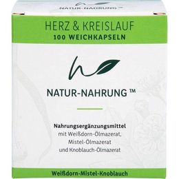 NATUR-NAHRUNG Herz & Kreislauf Wei&szlig;d.+Mistel+Knobl 100 St