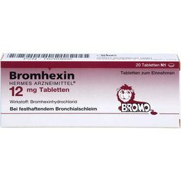 Bromhexin HERMES Arzneimittel 12 mg Tabletten 20 St