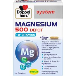 Queisser Doppelherz Magnesium 500 Depot system Tabletten 60 St