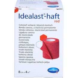 Paul Hartmann AG IDEALAST-haft color Binde 8 cmx4 m rot 1 St