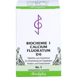 Bombastus Biochemie 1 Calcium fluoratum D 6 Tabletten 500 St