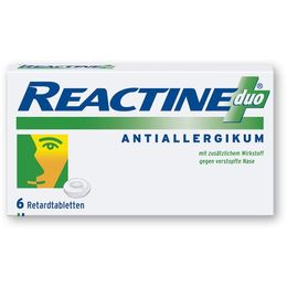 Reactine duo Retardtabletten 6 St
