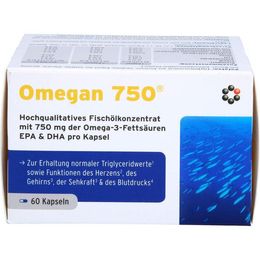 INTERCELL-Pharma GmbH Omegan 750 Weichkapseln 60 St