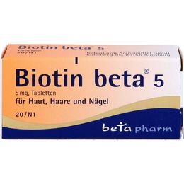 betapharm Biotin Beta 5 Tabletten 20 St