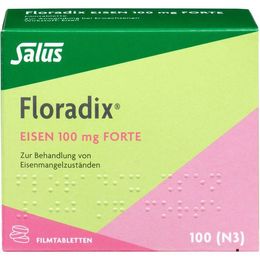 Salus Floradix Eisen 100 mg forte Filmtabletten 100 St