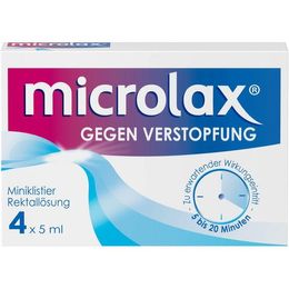 Microlax Rektall&ouml;sung Klistiere 4X5 ml