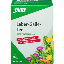 Leber GALLE-Tee Kr&auml;utertee Nr.18a Salus Filterbtl. 15 St