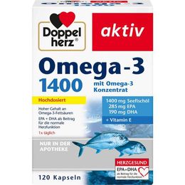Queisser Doppelherz Omega-3 1.400 Kapseln 120 St