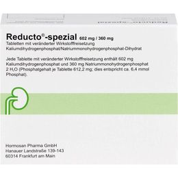 Hormosan Pharma Reducto Spezial &uuml;berzogene Tabletten 100 St