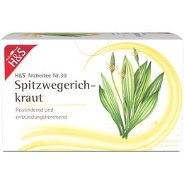 H&S Spitzwegerichkraut Filterbeutel 20X1.5 g