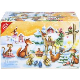 H&S Adventskalender Stern Filterbeutel 24 St