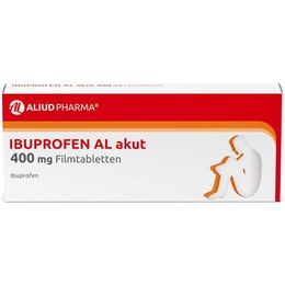 ALIUD Ibuprofen Al akut 400 mg Filmtabletten bei akuten Schmerzen 50 St