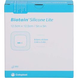 Biatain Silicone Lite Schaumverband 12,5x12,5 cm 10 St