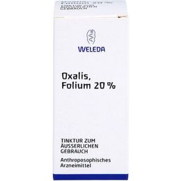 Weleda Oxalis Folium 20% &auml;u&szlig;erlich Tinktur 50 ml