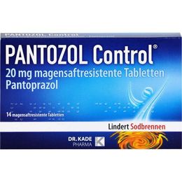 DR. KADE Pantozol Control 20 mg magensaftres.Tabletten 14 St