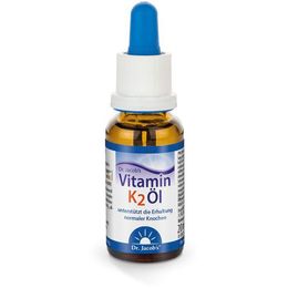 Dr. Jacob's&reg; Vitamin K2 &Ouml;l Vit.K als MK7 Dr.Jacob's Tro.z.Einn. 20 ml