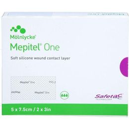 Mepitel One 5x7,5 cm Silikon Netzverband 10 St