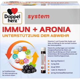 Queisser Doppelherz Immun+Aronia system Ampullen 30 St