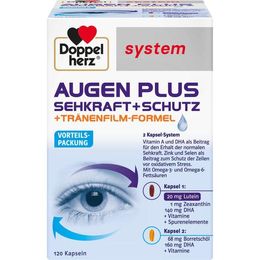 Queisser Doppelherz Augen plus Sehkraft+Schutz system Kaps. 120 St