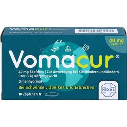 HEXAL&reg; Vomacur 40 Suppositorien 10 St