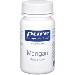 Pure Encapsulations Mangan Mangancitrat Kapseln 60 St