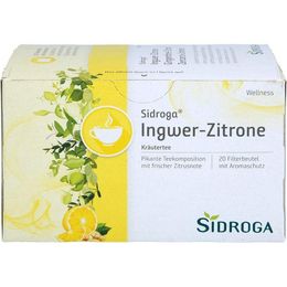 Sidroga Wellness Ingwer-Zitrone Tee Filterbeutel 20X2.0 g