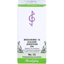 Bombastus Biochemie 15 Kalium jodatum D 6 Tabletten 200 St
