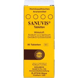 Sanuvis Tabletten 80 St