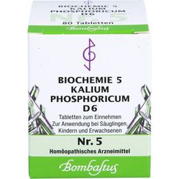 Bombastus Biochemie 5 Kalium phosphoricum D 6 Tabletten 80 St