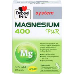 Queisser Doppelherz Magnesium 400 Pur system Kapseln 30 St