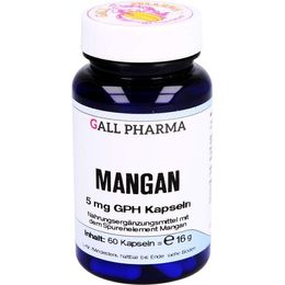 Hecht-Pharma Mangan 5 mg Gph Kapseln 60 St