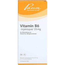 Pascoe Vitamin B6-INJEKTOPAS 25 mg Injektionsl&ouml;sung 10X2 ml