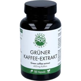 Heilpflanzenwohl GmbH Green Naturals Gr&uuml;ner Kaffee-Extr.100% Koffein Kps 180 St