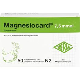 Verla-Pharm Arzneimittel GmbH & Co. KG Magnesiocard 7,5 mmol Brausetabletten 50 St