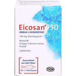 Eicosan 750 Omega-3 Konzentrat Weichkapseln 120 St