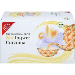 H&S Bio Ingwer-Curcuma Filterbeutel 20X1.25 g