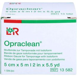 Avitamed Opraclean Mullbinde z.Tampon.m.Jodoform 5 cmx5 m 1 St