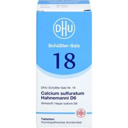 DHU-Arzneimittel Biochemie Dhu 18 Calcium sulfuratum D 6 Tabletten 200 St