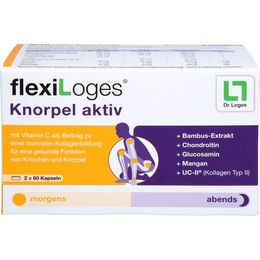 Dr. Loges + Co. GmbH Flexiloges Knorpel aktiv Kapseln 120 St