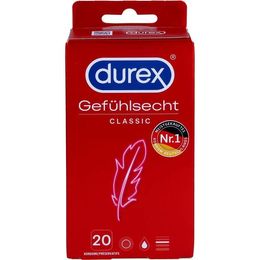 Reckitt Benckiser Deutschland GmbH Durex Gef&uuml;hlsecht classic Kondome 20 St