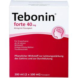Tebonin forte 40 mg L&ouml;sung 2X100 ml