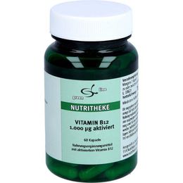 Nutritheke Vitamin B12 1.000 &mu;g aktiviert Kapseln 60 St