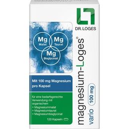 Dr. Loges + Co. GmbH MAGNESIUM-LOGES vario 100 mg Kapseln 120 St