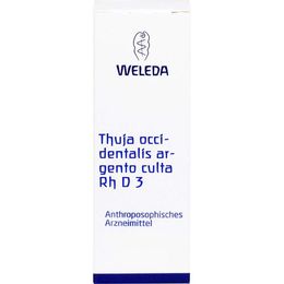 Weleda Thuja Occidentalis Argento culta Rh D 3 Dilution 20 ml