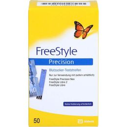 Freestyle Precision Blutzucker Teststr.o.Codierung 50 St