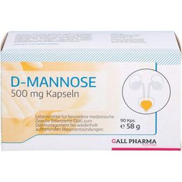 Hecht-Pharma D-MANNOSE 500 mg Gph Kapseln 90 St